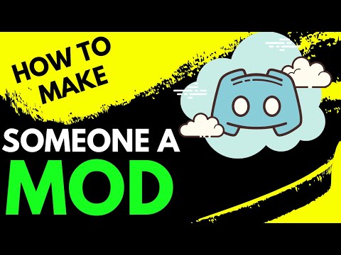 How to Make Someone a MODERATOR on a Discord Server