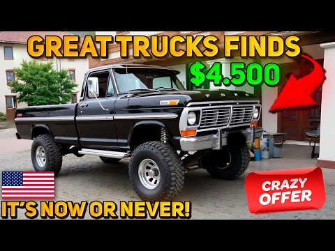 20 Magnificent Classic Trucks Available on Facebook Marketplace! Unique Cheap Trucks!