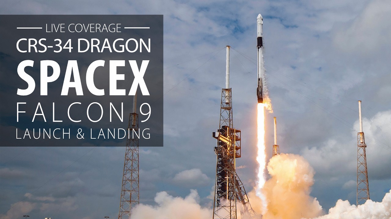 Live: SpaceX Falcon 9 rocket launches NASA Space Station cargo mission from Cape Canaveral