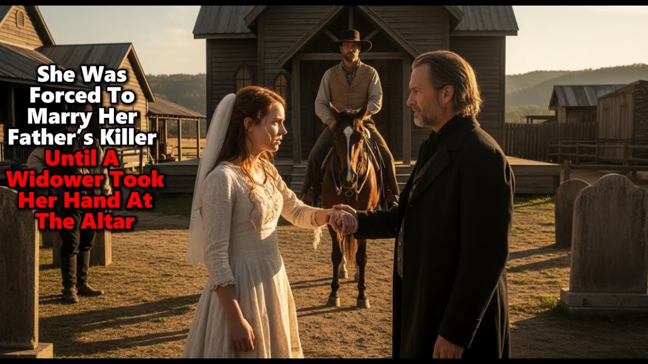 She Was Forced to Marry Her Father’s Killer—Until a Widower Took Her Hand at the Altar