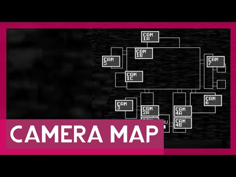 FNAF 1 β Camera Monitors & Map β Original Game Files