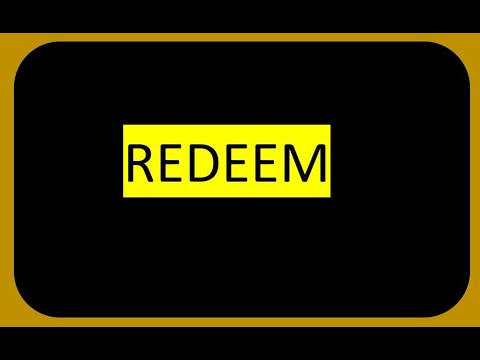 New Word Redeem || Redeem Meaning || Redeem in Different Languages