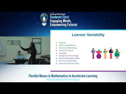 Flexible Means in Mathematics to Accelerate Learning