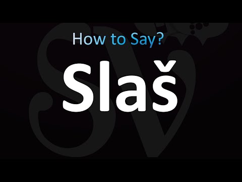 How to Pronounce Slaš (correctly!)