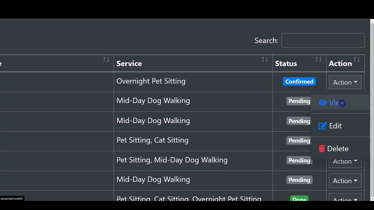 PetCare Web App