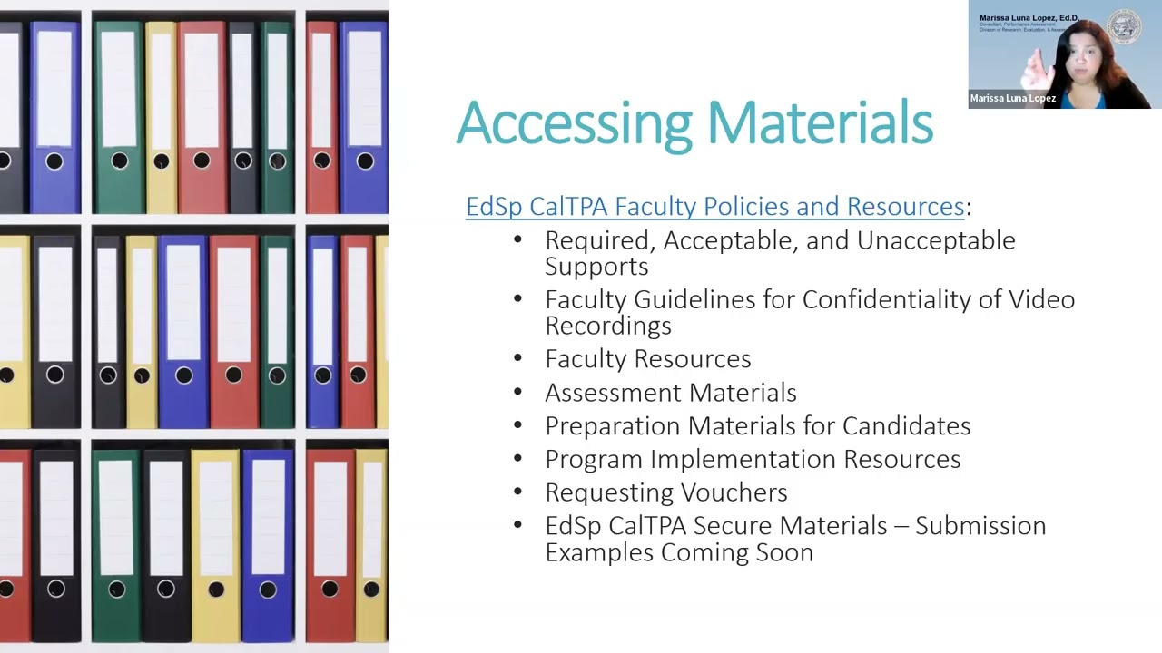 Deep Dive Webinar: EdSp CalTPA Early Childhood Special Education for Version 1 (2025-26)