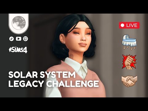 Starting the Family Struggles! | Solar Legacy Challenge Ep 22 - The Sims 4 | Livestream