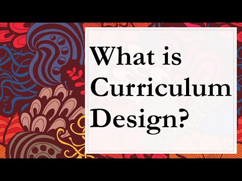 What is Curriculum Design?