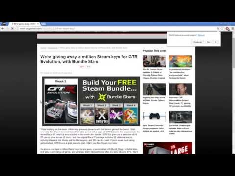 How to get for free key on steam with GTR Evolution+Race 07+RRR Experience
