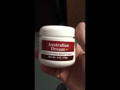 Australian dream cream for arthritis REVIEW