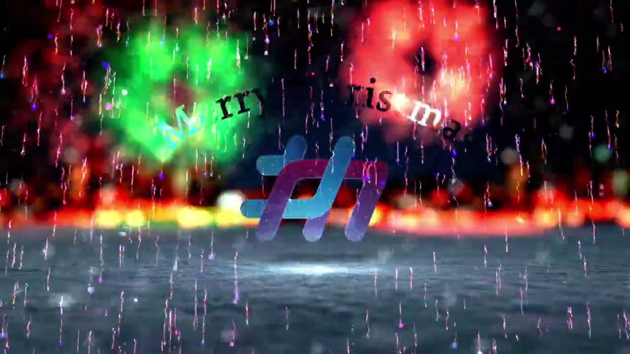 Christmas Animation Effect Sample 726. #hashmakeslogo #hashmakeslogo.com