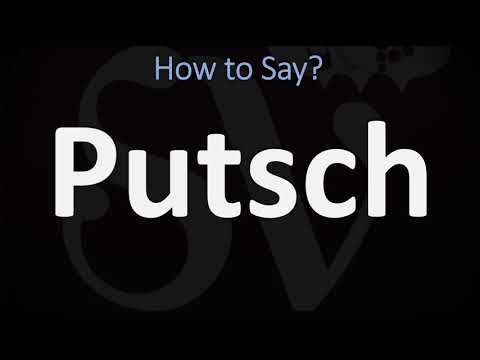 How to Pronounce Putsch? (CORRECTLY)