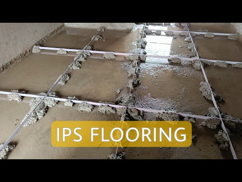 IPS FLOORING | Cement Concrete Flooring | PVC Strip Fixing | Live From Site By Civil Wallah