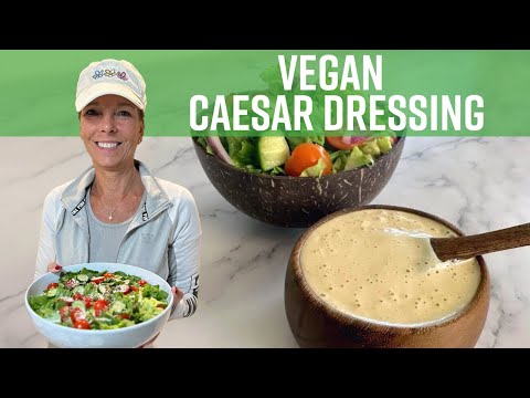 Vegan Caesar Salad and Dressing | Kathy's Vegan Kitchen