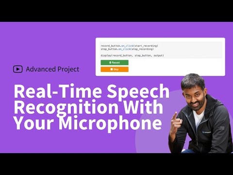 Real-Time Speech Recognition With Your Microphone [Beginner Tutorial With Full Code]