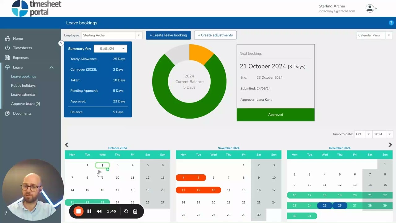 Timesheet Portal Demo