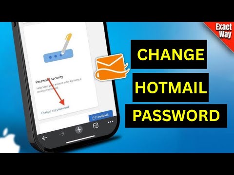 How to Change HotMail Password | 2025