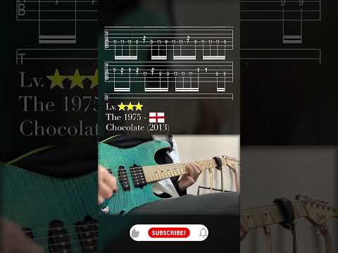 The 1975 - Chocolate - GuitarTAB #guitarcover #guitartab #the1975 #chocolate