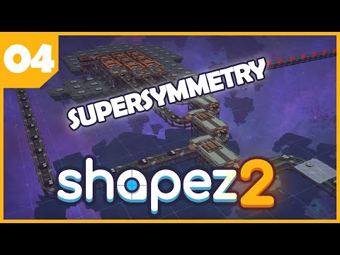 Shapez 2 EP04 - designing a beautiful array of painters and stackers