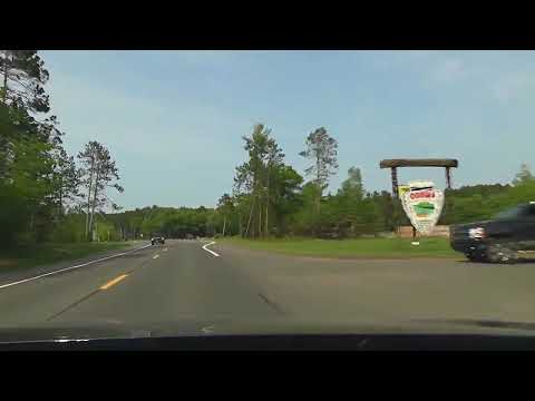 L'Anse Michigan To Copper Harbor Slow Tv