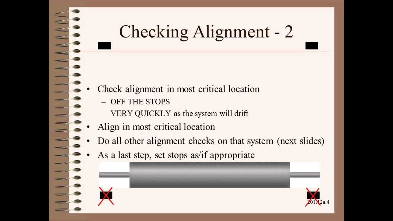 Web201.12a - Aligning Rollers that Translate