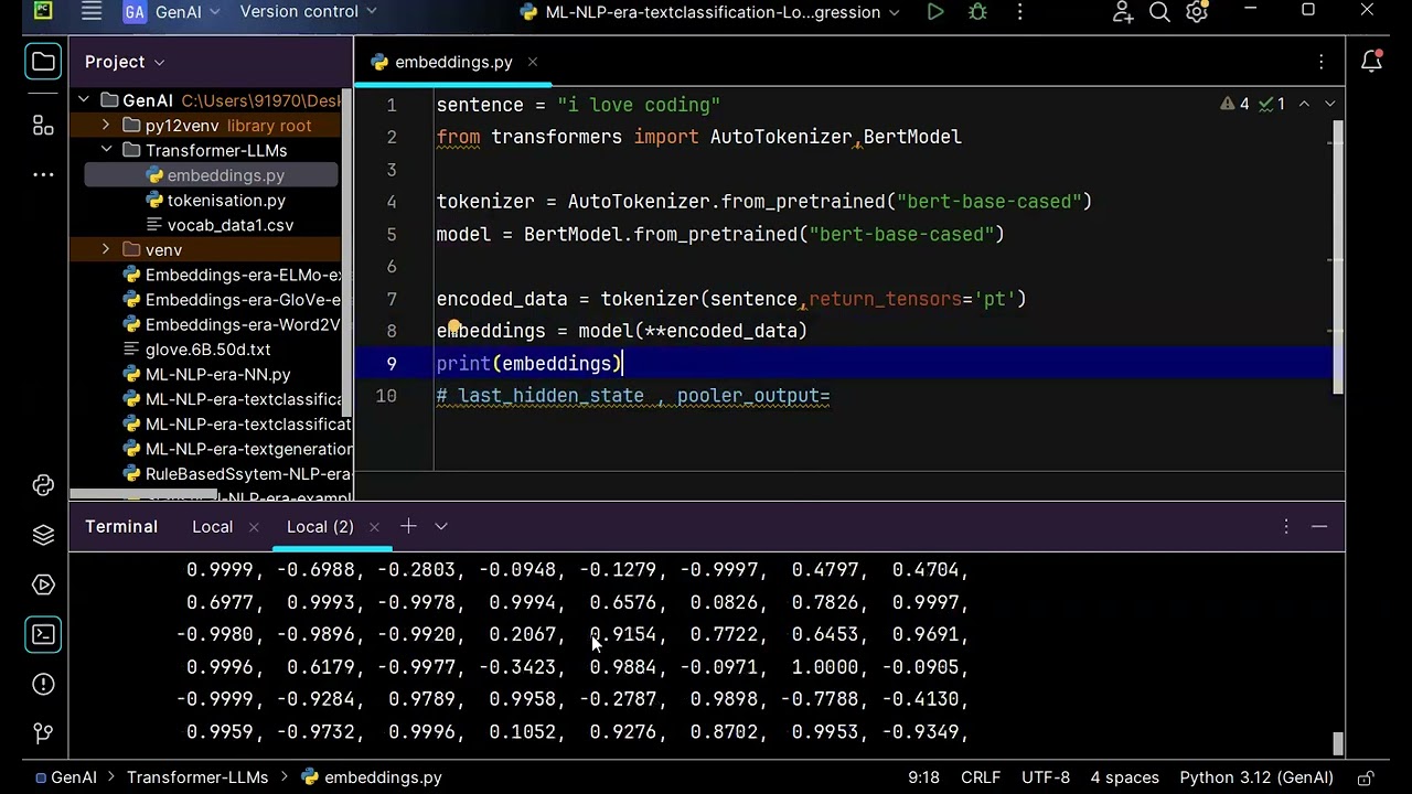 Embeddings in NLP: Theory to Practice with Python Code Examples