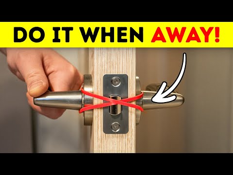 Put Rubber Bands Over Your Door Knob If You Don’t Trust Anyone