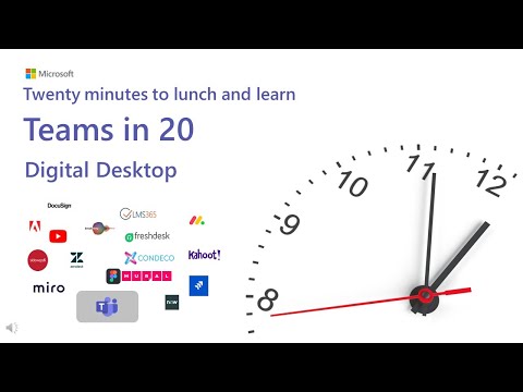 Digital Desktop in Teams - Adobe, LMS365, Sideways 6, Freshdesk, Service Now, Miro, Jira and more...