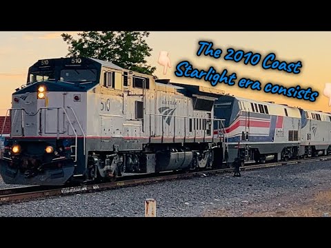 Railfanning Lindley Ave in Northridge, CA ft. Amtrak dash 8 503 leads A11 and more on 6/14/25.