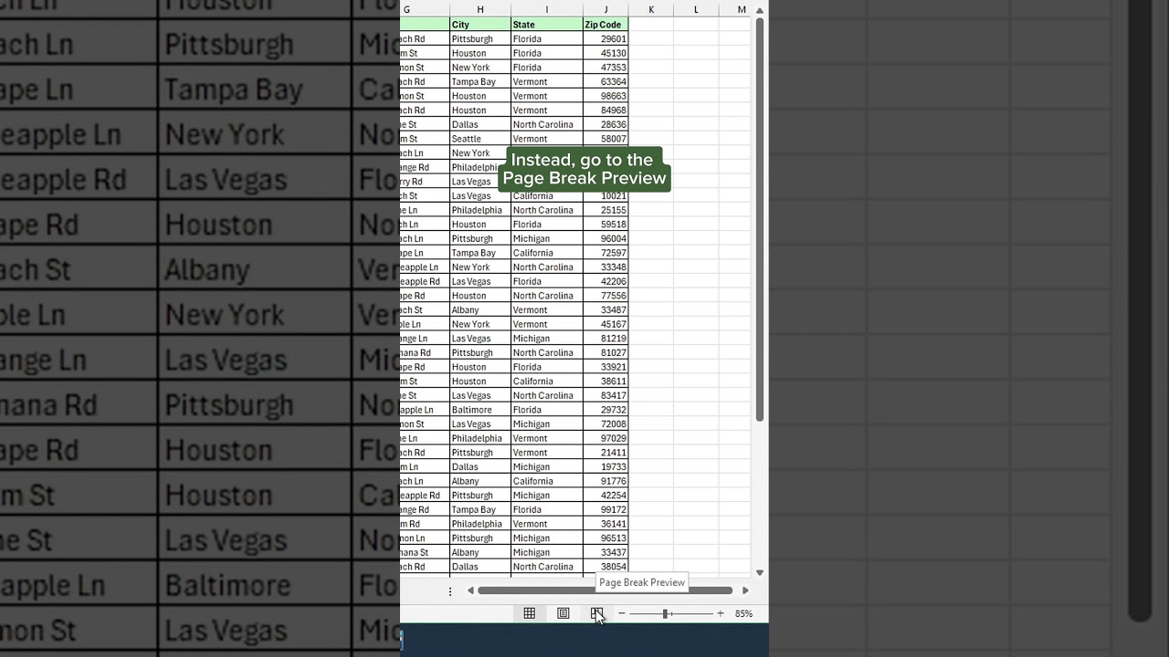 Print to One Page in Excel‼️ #excel