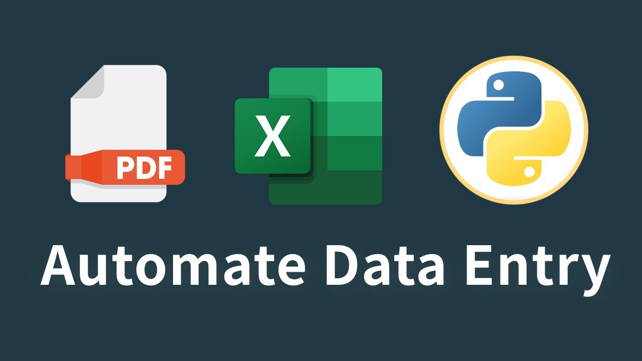 Automate PDF Data Entry with Data in Excel Using Python