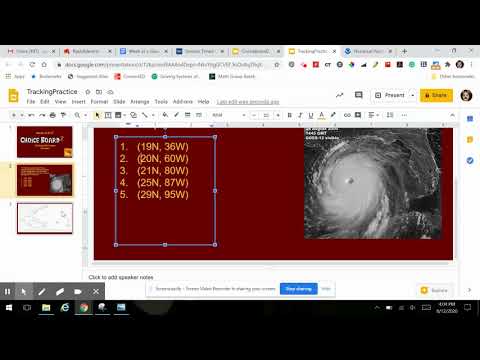 Tracking Hurricanes