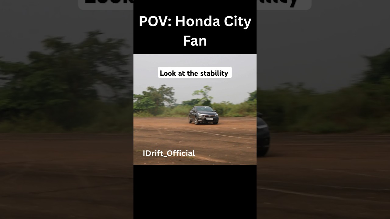 honda city - most stable family sedan ever ? #hondacity