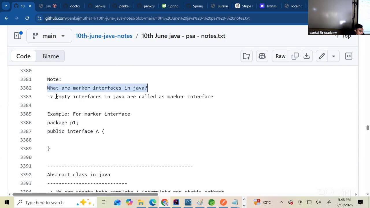 Core Java Session 19 - Jan 15th Batch