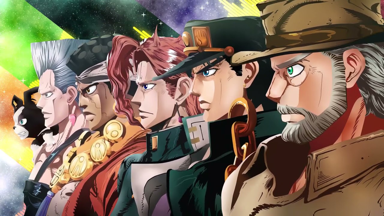 JOJO   The Stardust Crusaders   4K wallpaper