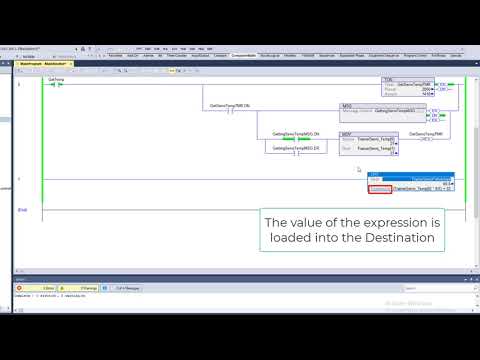 Studio 5000 Compute Instruction Tutorial | Celsius to Fahrenheit Conversion