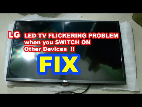 How to Fix LG LED TV Blinking,flashing,Flickering problem – DiyDot3d Tech