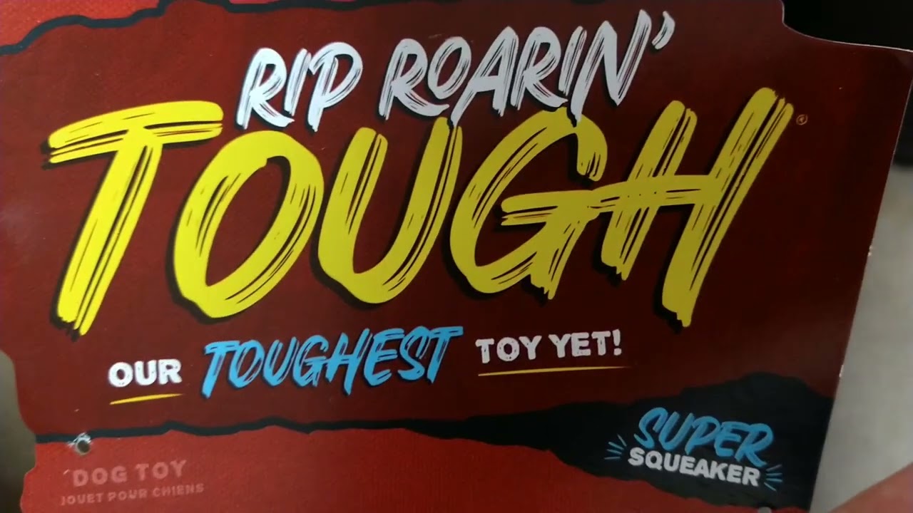 Joyhound Rip Roarin' Tough Pizza Dog Toy