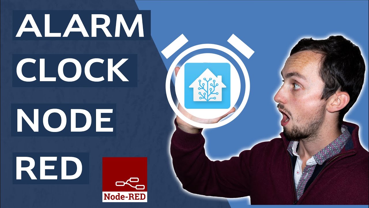 Ultimate Alarm Clock inside Home Assistant using Node-Red