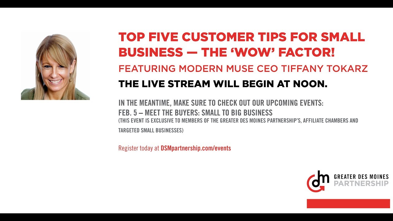 Top Five Customer Service Tips For Small Business — The WOW Factor!