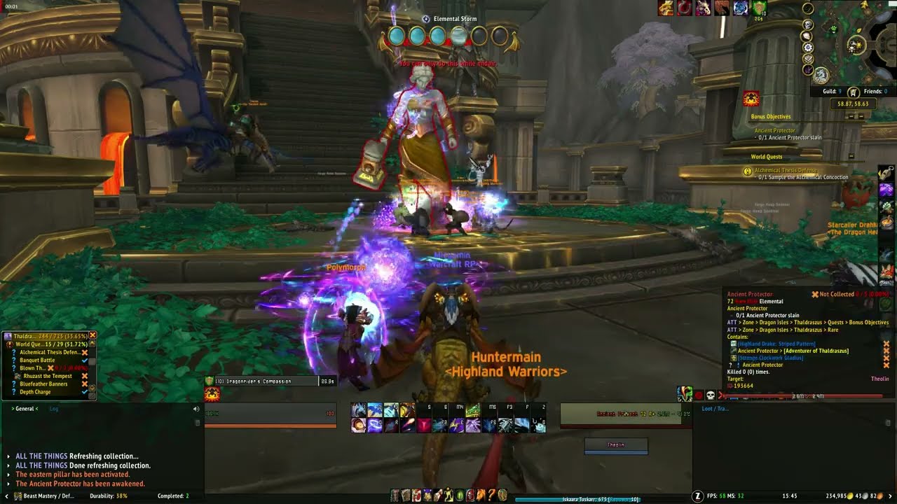 World of Warcraft Dragonflight Ancient Protector