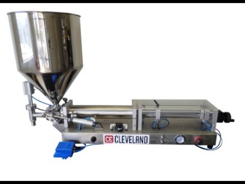 Single Head Liquid/Cream Piston Filler | SGP-1000 | Cleveland Equipment