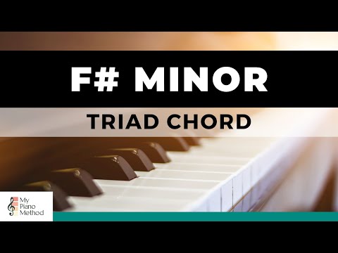 F# MINOR CHORD and a trick to find ANY Minor Triad Chord