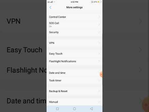 # Vivo 1724 # recent # reset# kaise@ karen is video# mein aap# Jaan sakte ho