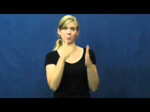 American Sign Language ASL Video Dictionary - tear