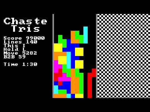 Steam Community :: Video :: Chaste Tris ST Stack 300 Lines #tetris