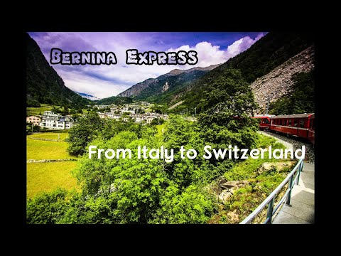 Bernina express Switzerland | bernina express Tirano to St. Moritz | Lake Como tour from Milan Italy