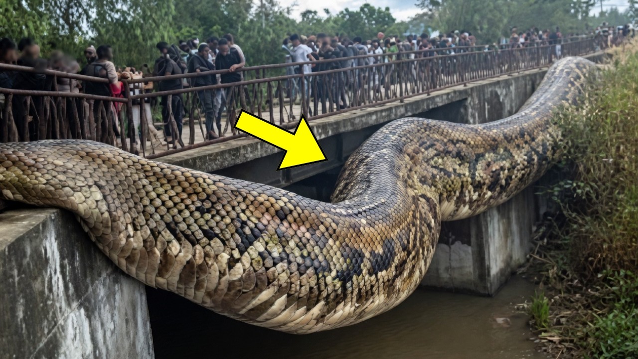Workers Find Giant Snake! You Won't Believe What Was Inside It!
