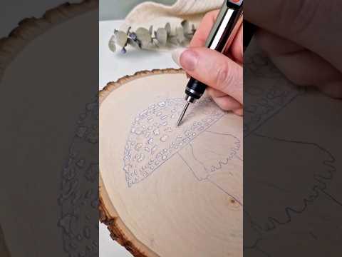 My new @resparkedofficial Customizer works beautifully with my pyrography pen π₯ #woodengraving #pyrography