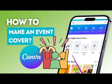 How to make a Facebook event cover on Canva?